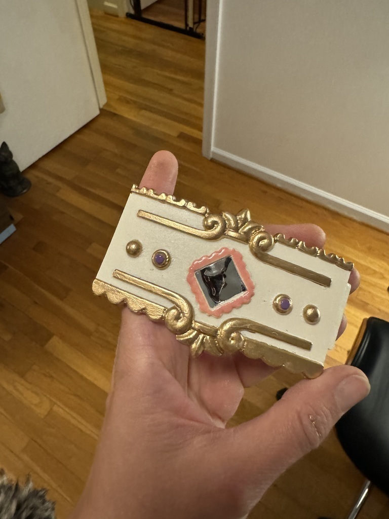 Free 3D file Matchbox Carousel replacement trim - mirrored heart panel ...