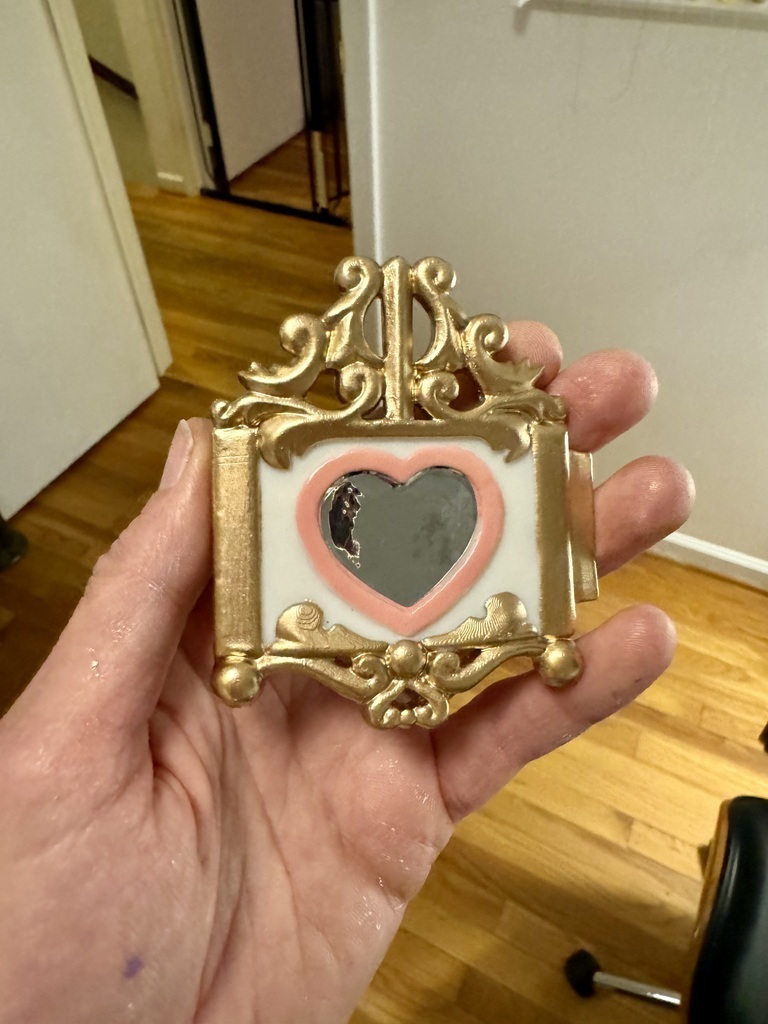 Free 3D file Matchbox Carousel replacement trim - mirrored heart panel ...