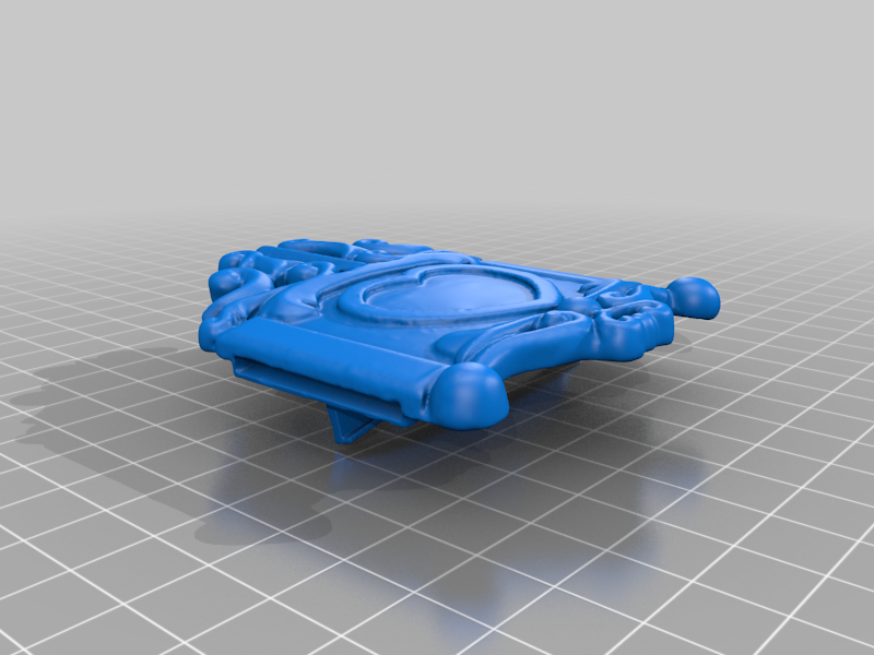 Free 3D file Matchbox Carousel replacement trim - mirrored heart panel ...