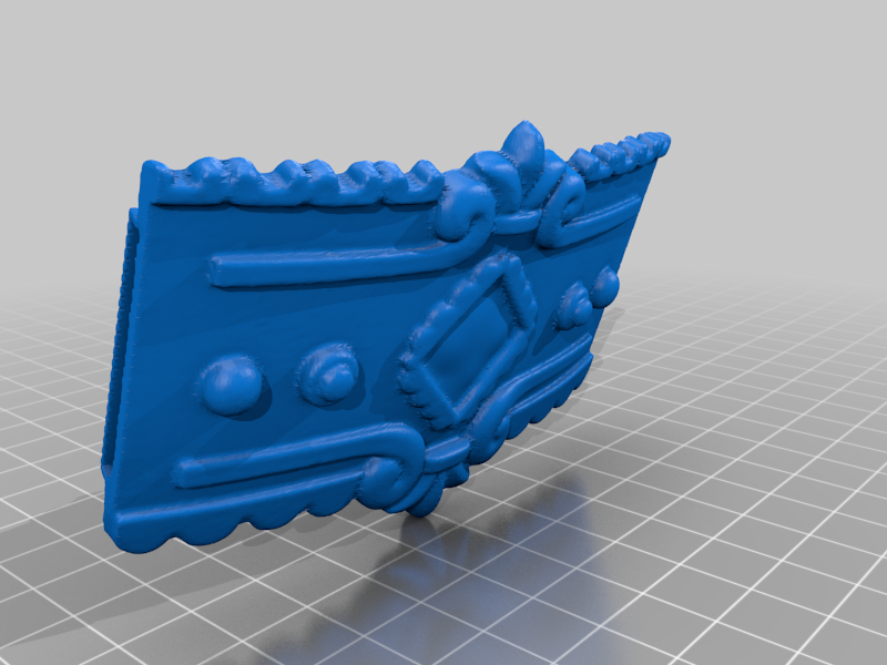 Free 3D file Matchbox Carousel replacement trim - mirrored heart panel ...