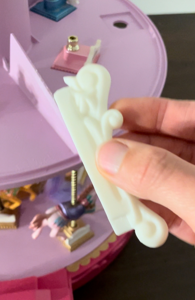 Free 3D file Matchbox Carousel replacement trim for top sections 🎠・3D ...