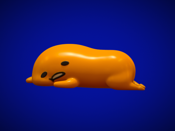 Free STL file GUDETAMA・3D printing template to download・Cults