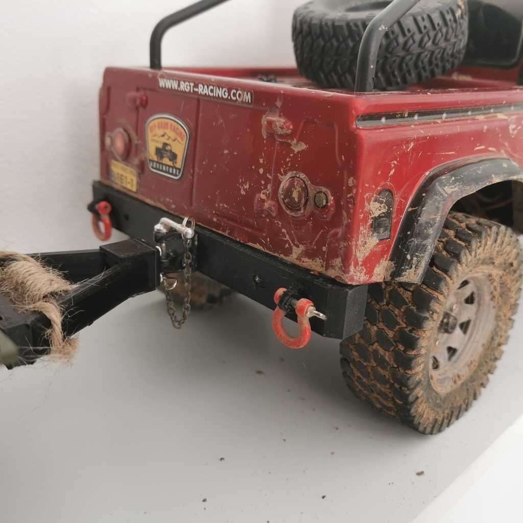 Free 3D file RGT 13161 Rear bumper for towbar, FTX Ranger XC, FTX ...