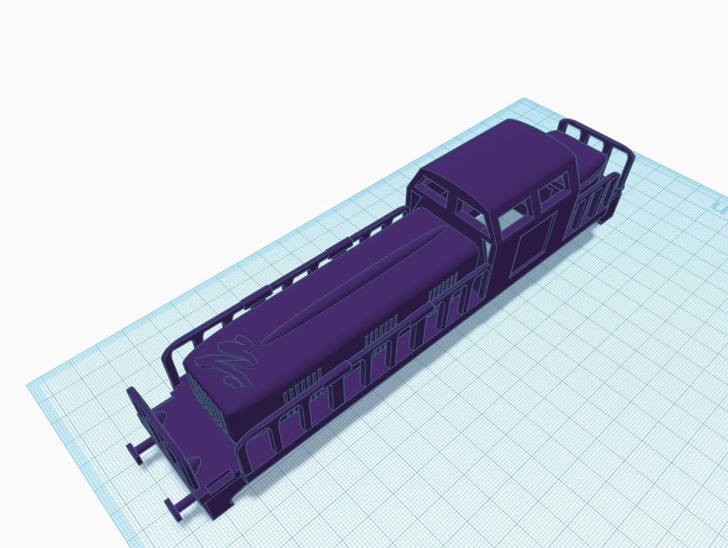 Fichier 3D modèle de train 63069 bb・Plan à imprimer en 3D à télécharger ...