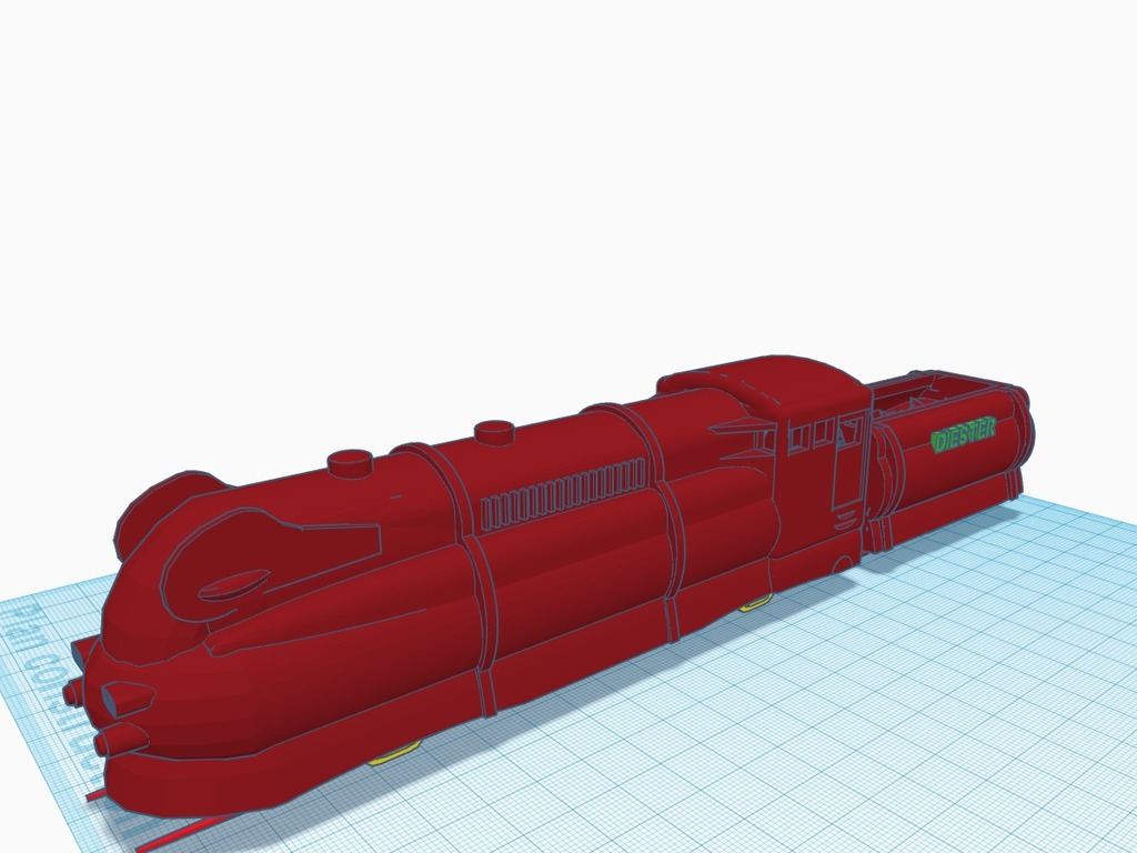 STL file locoDiester v1.0・3D print design to download・Cults