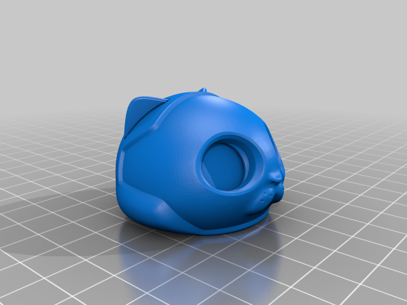 Free 3D file Robo Kitty Head・3D printing idea to download・Cults