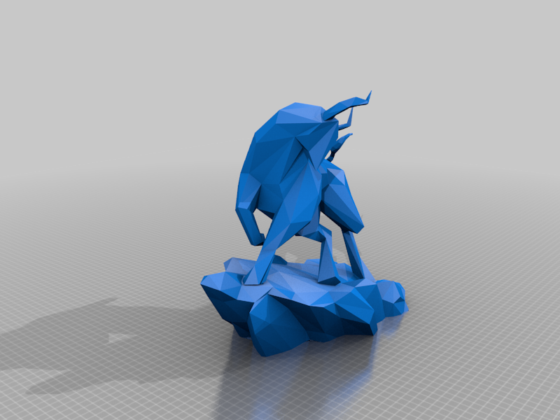 Free 3D file Red bull sculpture 🐂・3D printer design to download・Cults