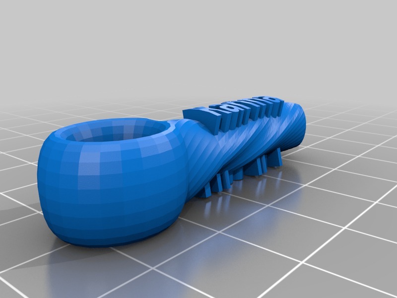 Free 3D file Twisted Key Fob-Karina・3D printer model to download・Cults