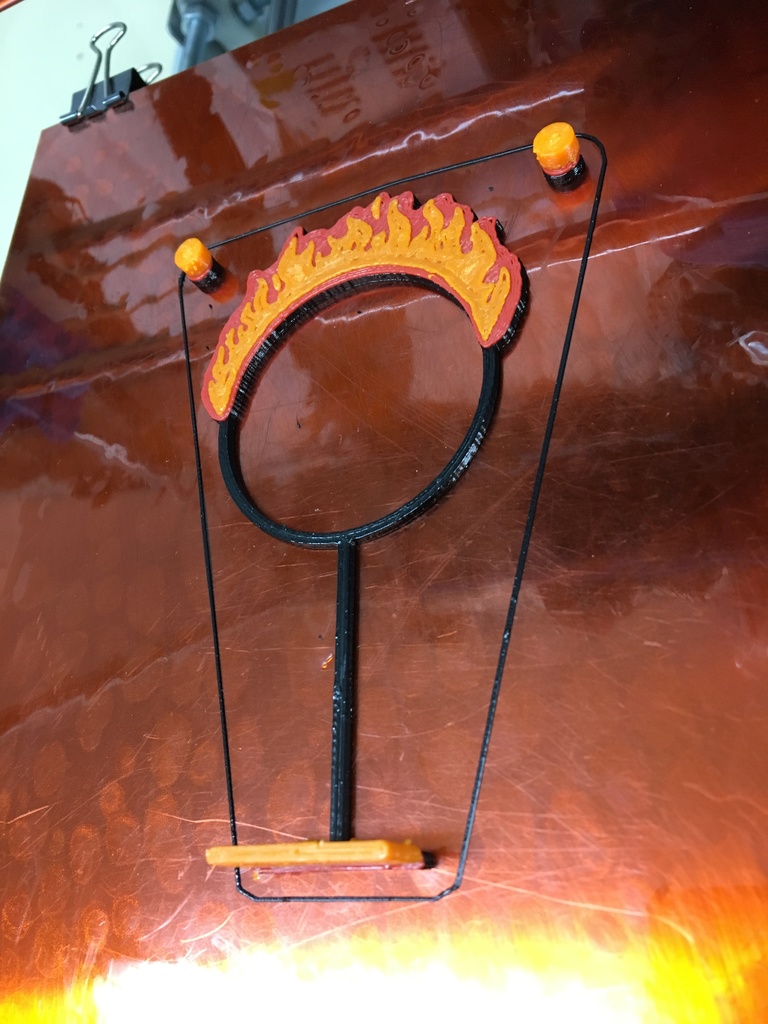 Free 3D file Flaming Stunt Hoop for Fish Tank・3D printing idea to ...