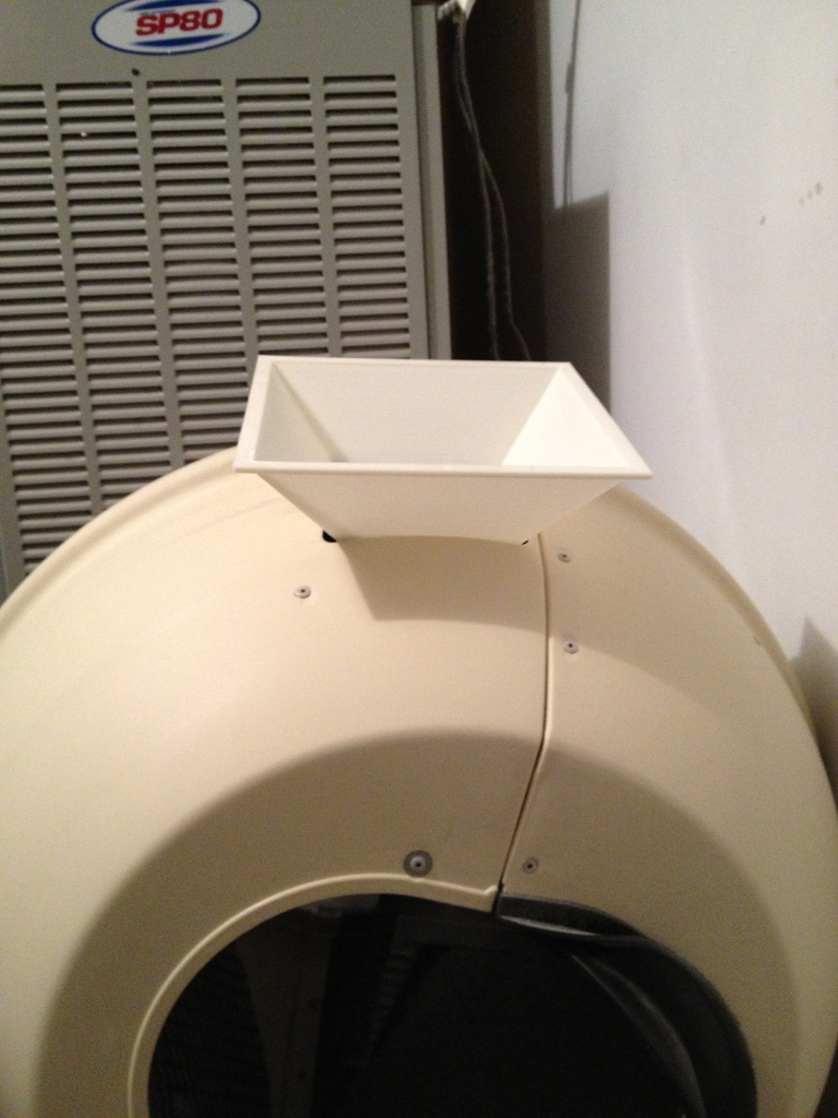 Free 3D file Kitty Litter Robot Funnel・3D printer model to download・Cults