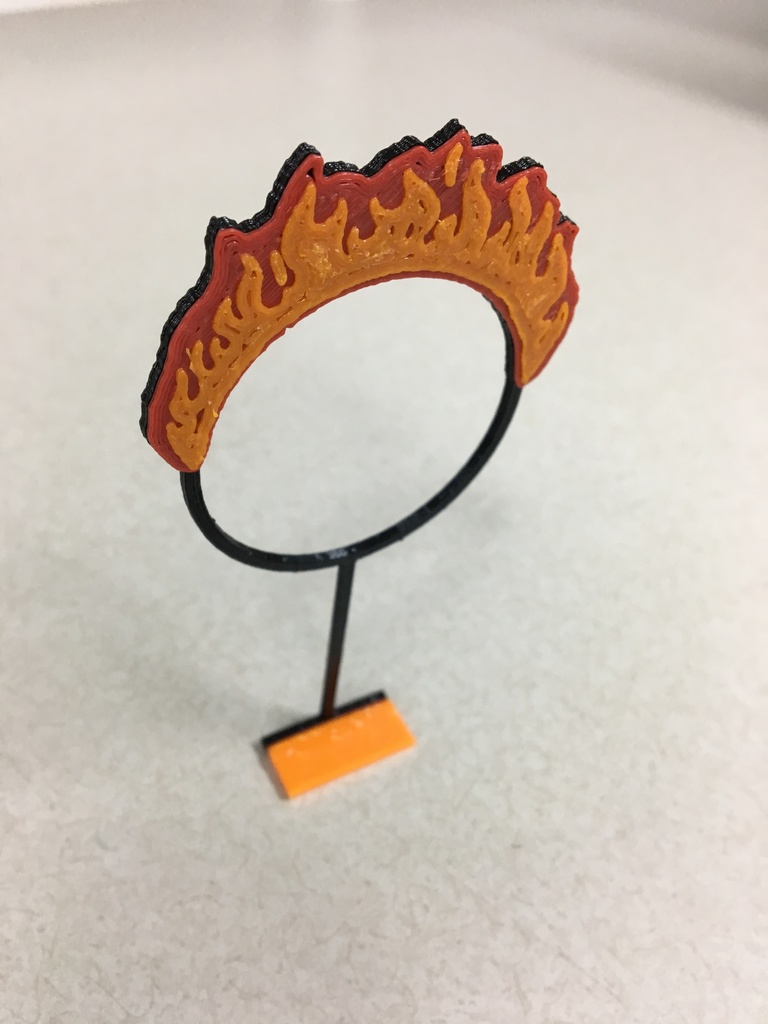 Free 3D file Flaming Stunt Hoop for Fish Tank・3D printing idea to ...