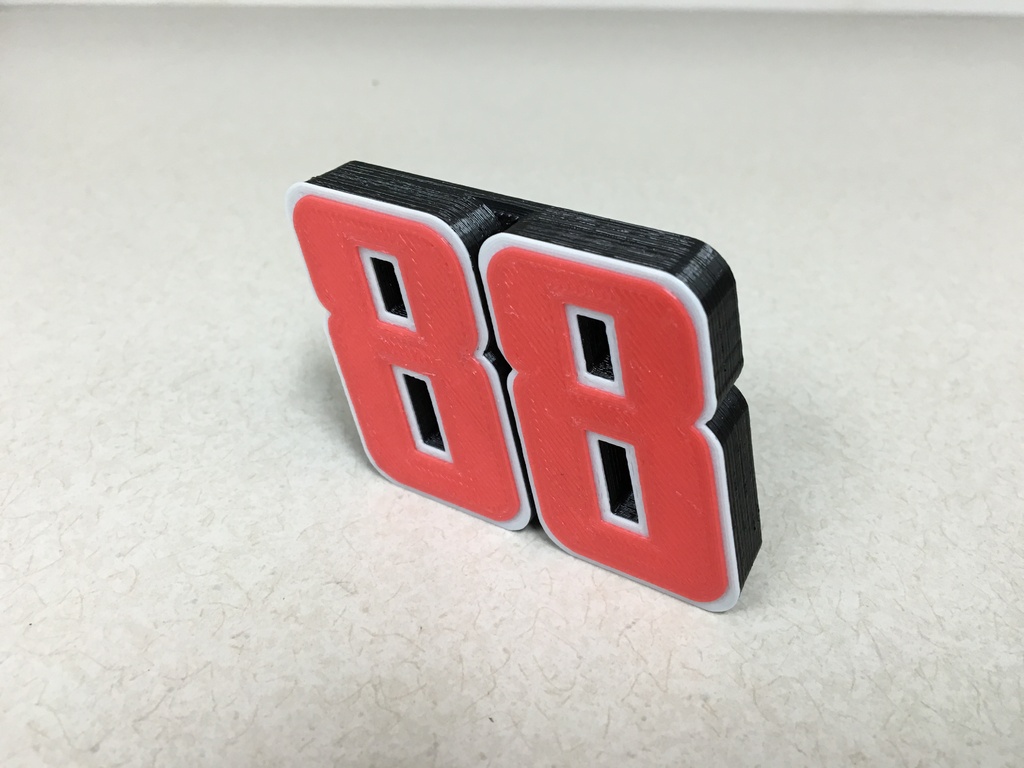 Free 3D file Dale Earnhardt Jr 88 Multi-Color・3D print design to ...