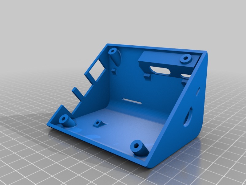Free 3D file Raspberry Pi 3(2) OctoPi Case with Touch Screen (OctoTouch ...