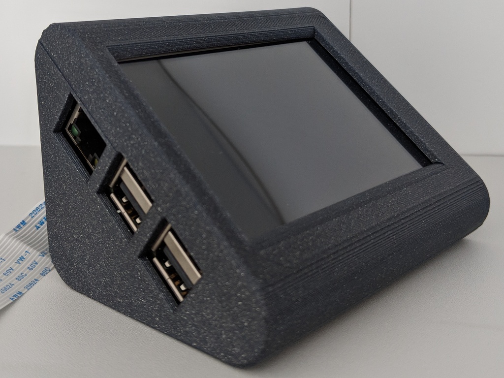 Free 3D file Raspberry Pi 3(2) OctoPi Case with Touch Screen (OctoTouch ...