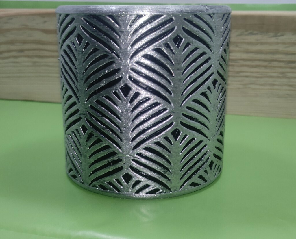 Free 3D file Leaf Pattern Pot・Design to download and 3D print・Cults