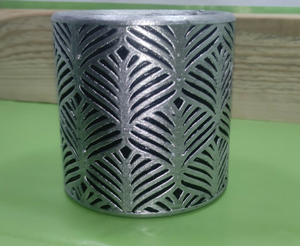 Free 3D file Leaf Pattern Pot・Design to download and 3D print・Cults