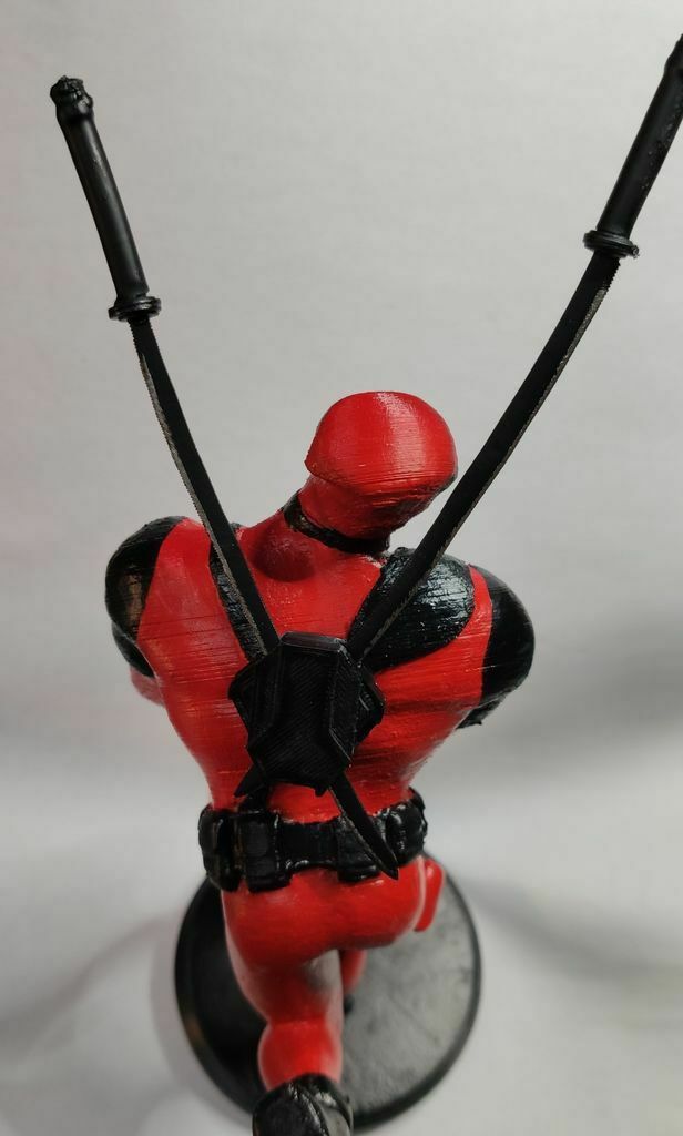 Archivo 3D gratis Portaespadas Deadpool・Diseño por impresión en 3D para ...