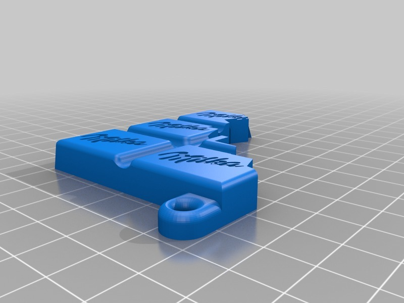 Free 3D file Milka choco keychain・Template to download and 3D print・Cults