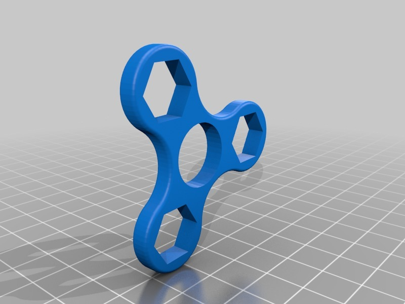 Free 3D file Fidget toy-bearing spinner 4 small hands・3D printing ...