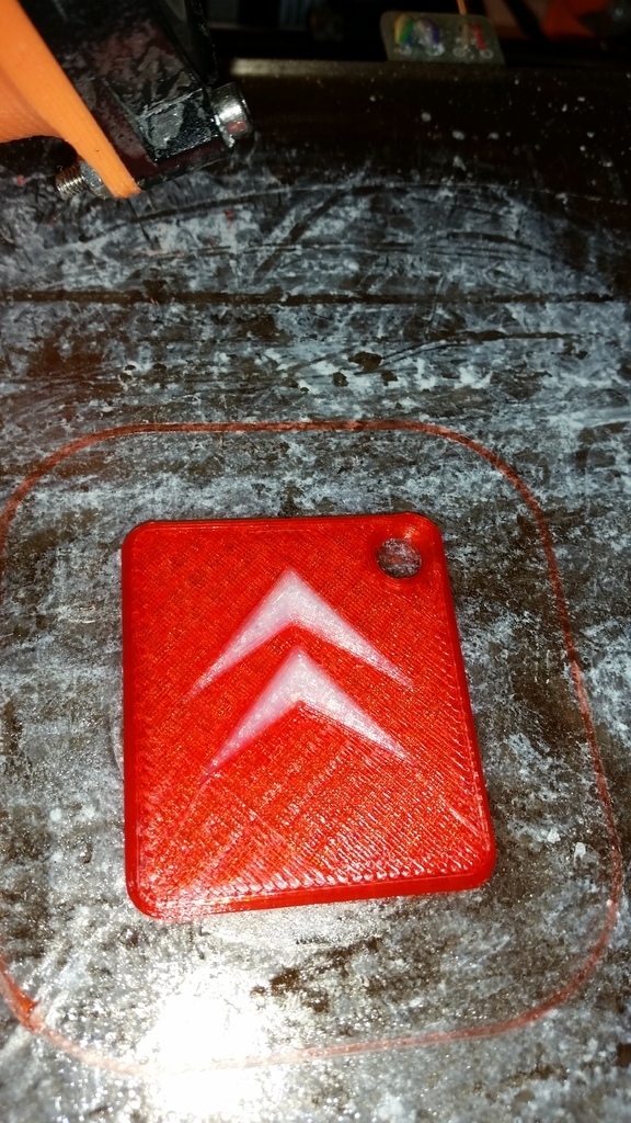 Free 3D file Citroen Keychain・3D printer design to download・Cults