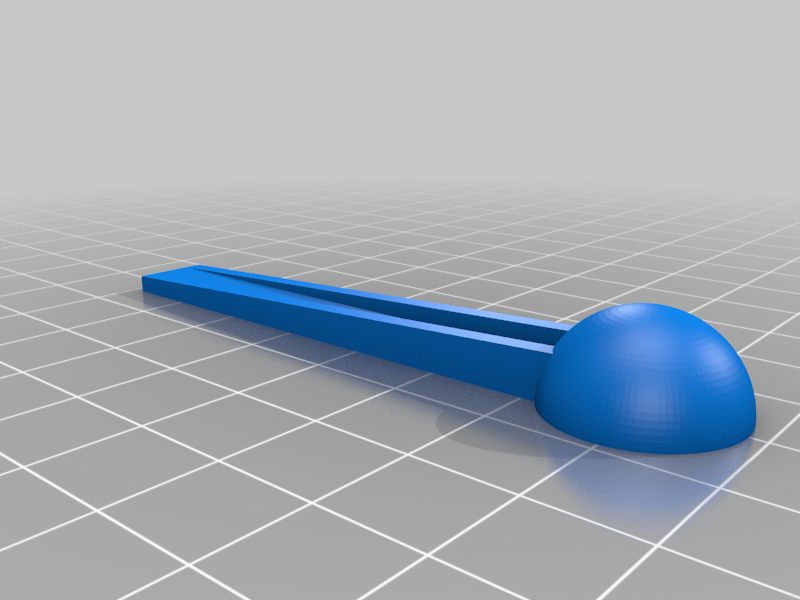 Free 3D file Simple spoon・3D printing idea to download・Cults
