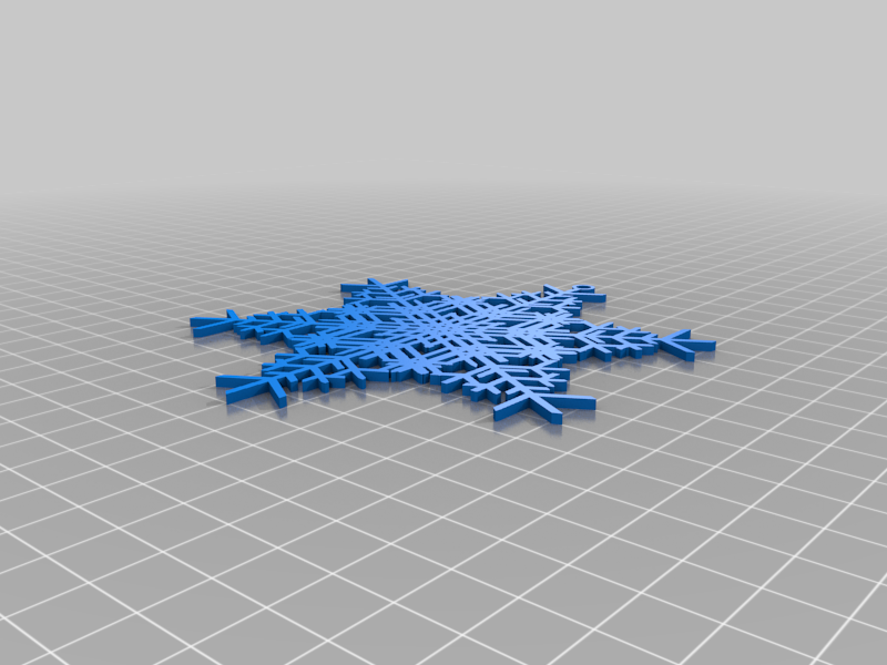Free 3D file Snowflake Machine・3D printer model to download・Cults