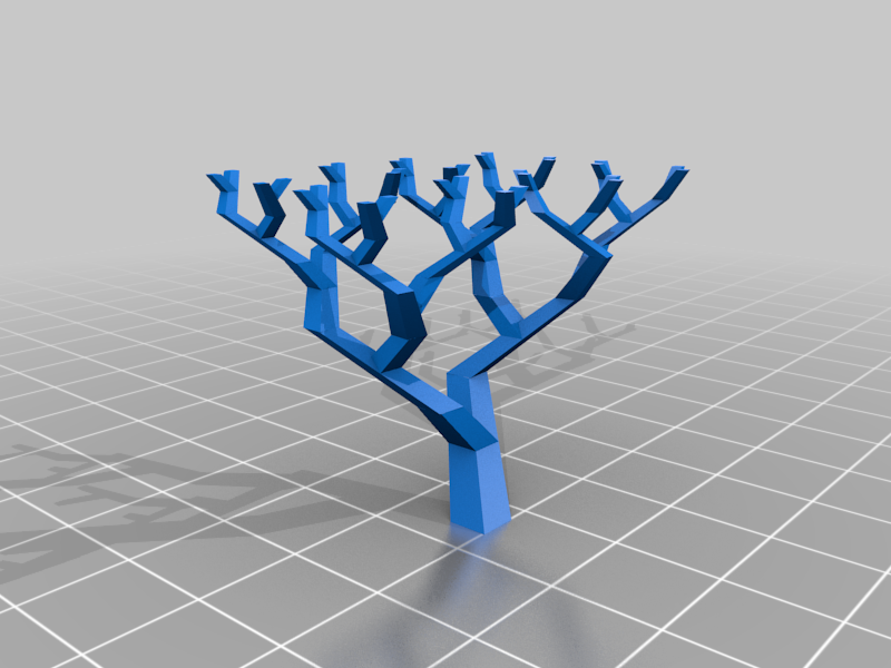 Free 3D file Recursive binary sprue tree・3D printing template to ...