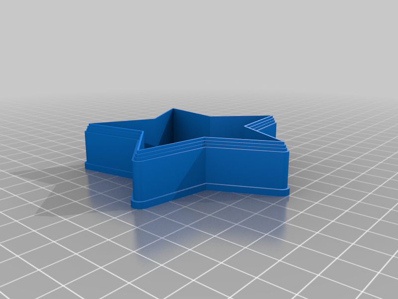 Archivo 3D gratis estrella cortadora de galletas・Plan de la impresora ...