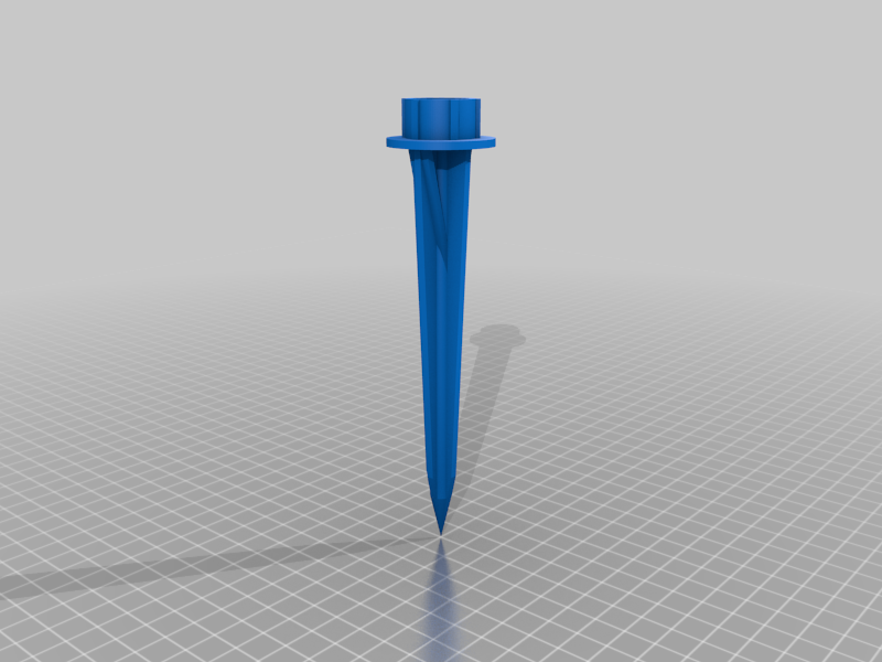 Free 3D file Lawn Light Stakes・3D printing idea to download・Cults