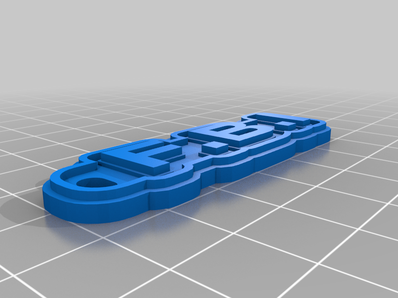 Free 3D file fbi・3D printable model to download・Cults