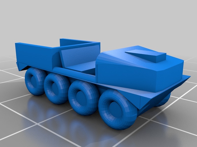 Free 3D file N scale large amphibious utv・3D printing model to download ...