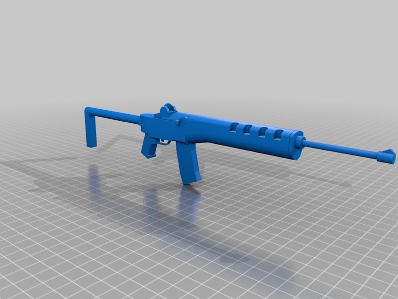 Free 3D file A-Team style Mini-14・3D printing idea to download・Cults