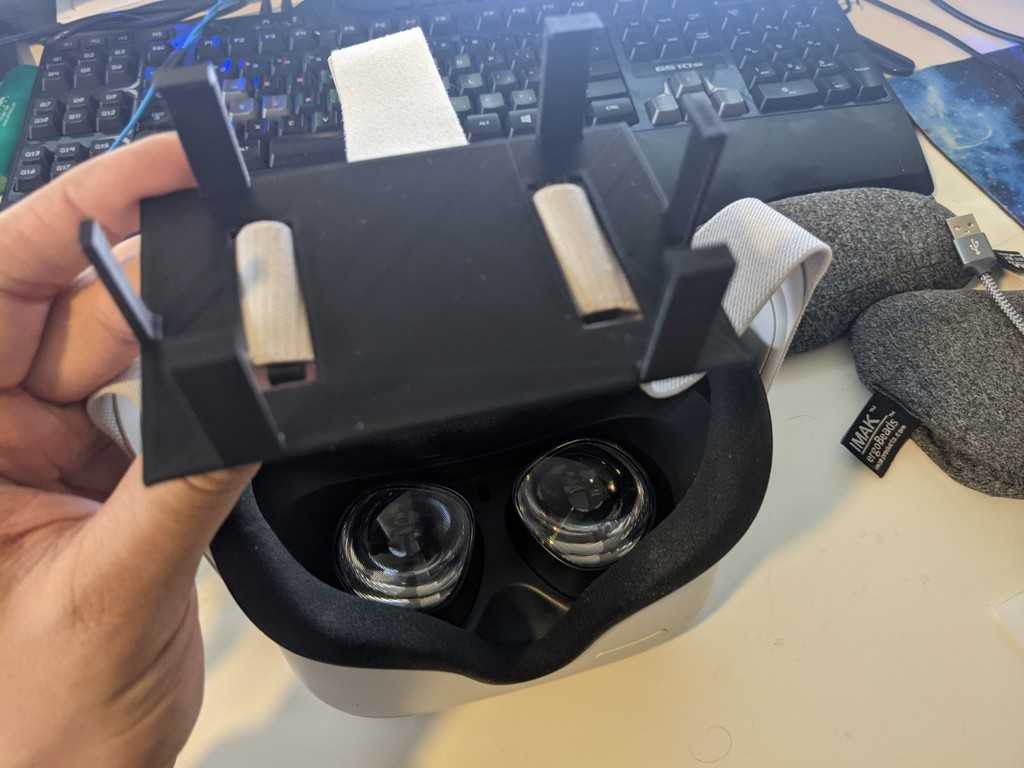Free 3D file Oculus Battery Holder・3D print design to download・Cults