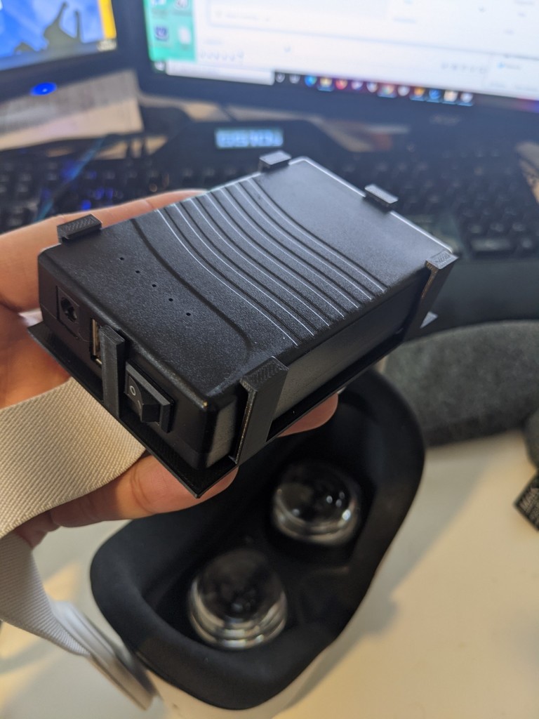 Free 3D file Oculus Battery Holder・3D print design to download・Cults
