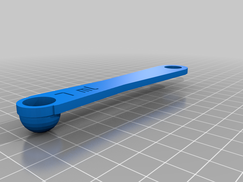Free 3D file 7ml measuring spoon・Template to download and 3D print・Cults
