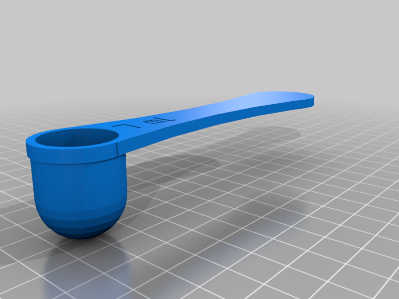 Free 3D file 7 ml measuring spoon・3D printing design to download・Cults