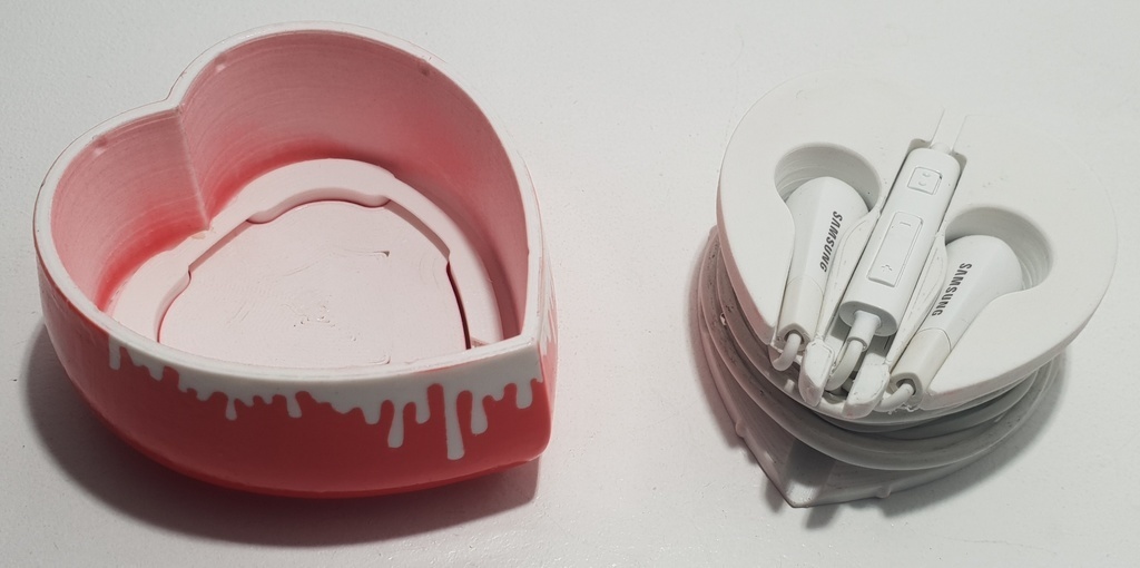 Free 3D file Samsung earbuds case heart 💜・3D print design to download・Cults
