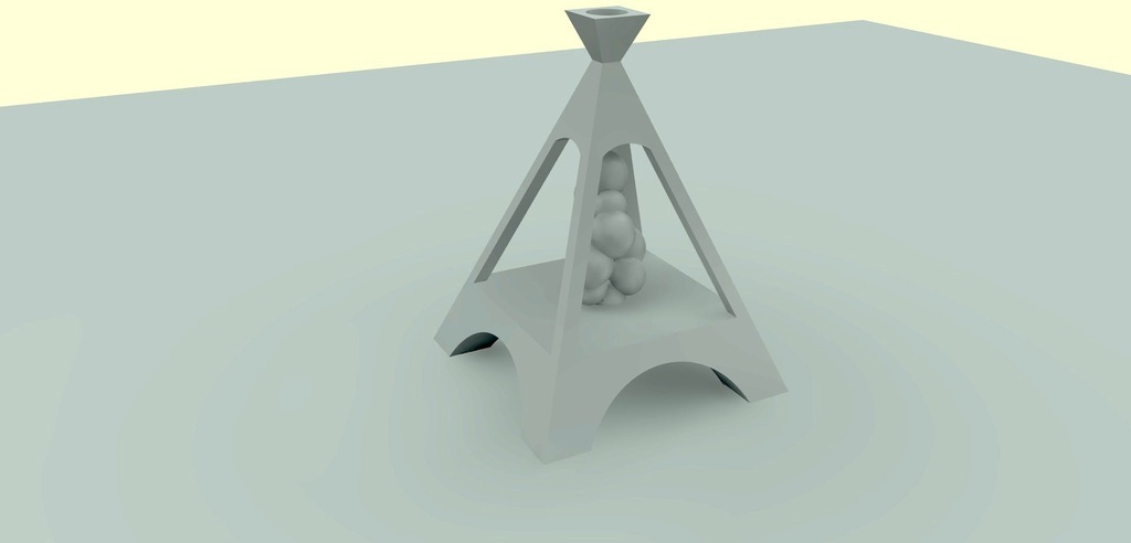 Free 3D file candlestick test・3D printer design to download・Cults