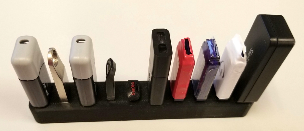 Free 3D file Flash Drive Holder・3D printable object to download・Cults