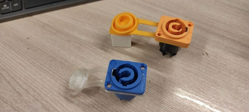 Free 3D file PowerCon Connector Waterproof plug・3D printing model to ...