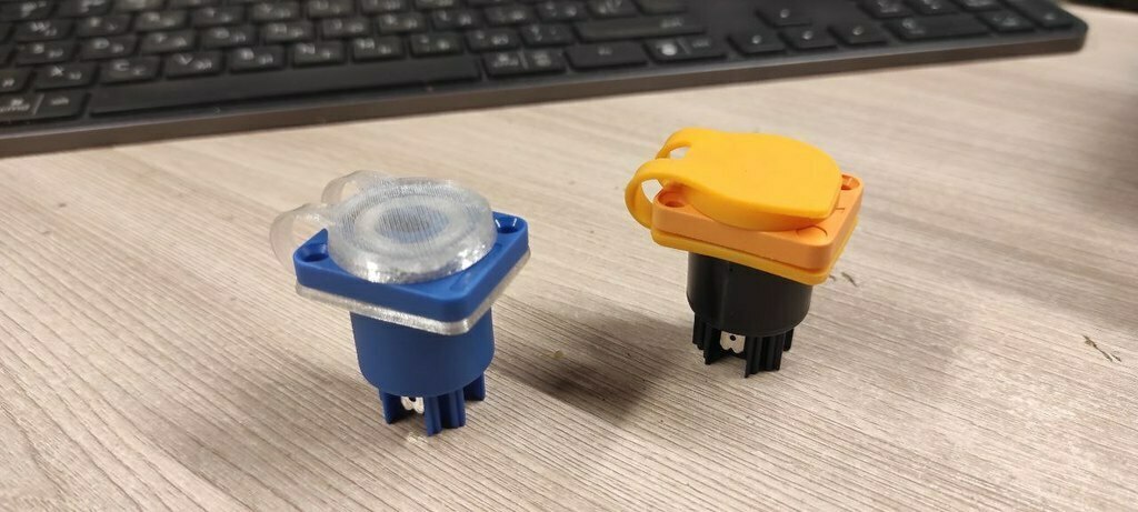 Free 3D file PowerCon Connector Waterproof plug・3D printing model to ...