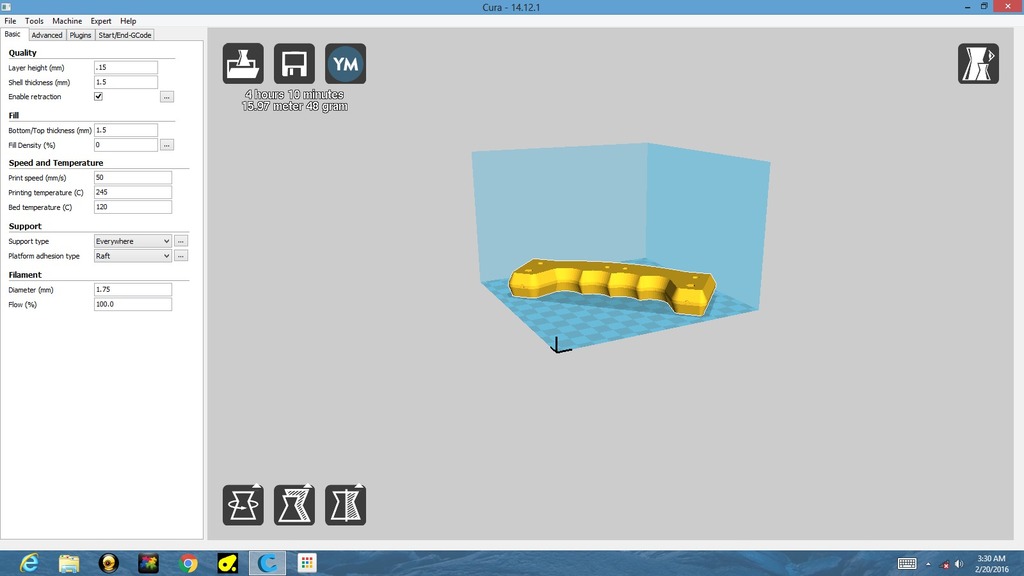 Free 3D file CONTROL LINE HANDLE・3D printing model to download・Cults