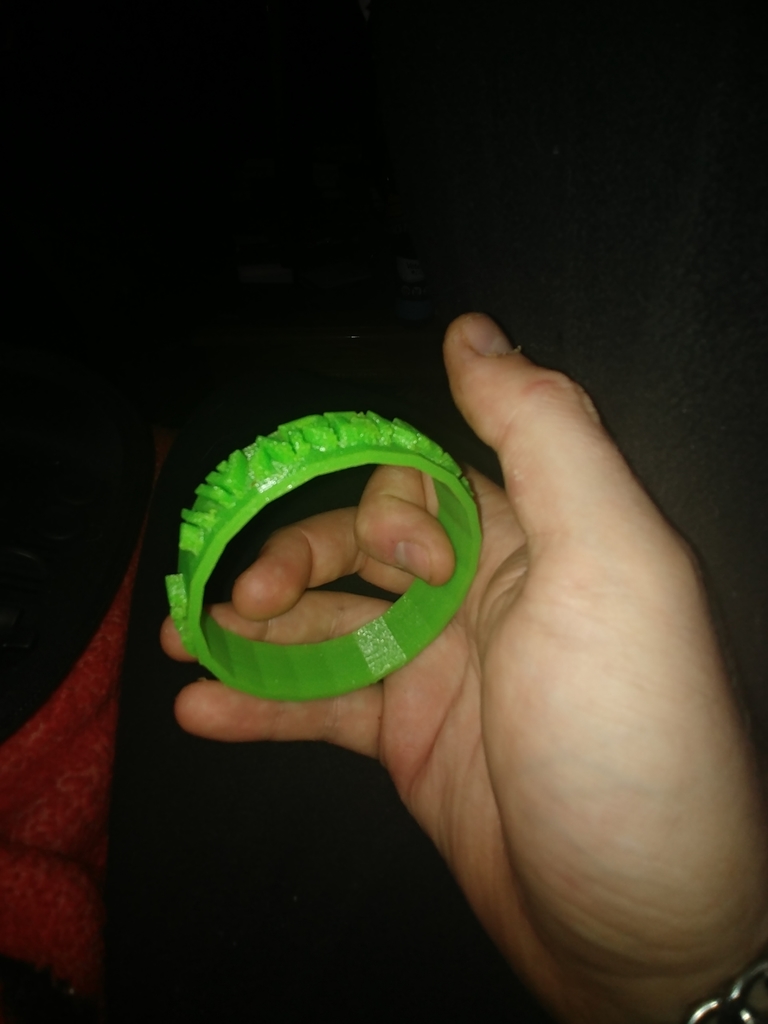 Free 3D file Autism Awareness flexible bracelet・3D printer design to ...