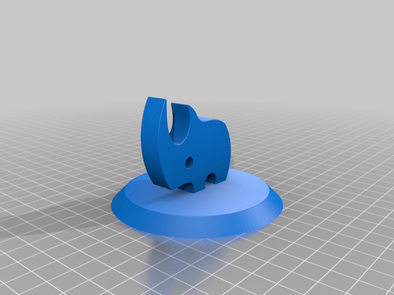 Free 3D file rhino decoration 🦏・3D print model to download・Cults