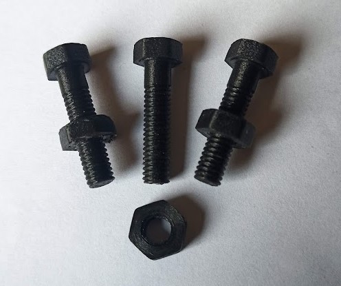 Free 3D file 3D printable M5 Hex Screw and Nut・3D printing idea to ...