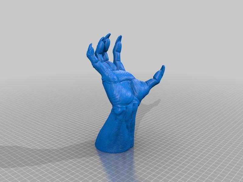 Free 3D file Devilman Hand book stand・3D print design to download・Cults