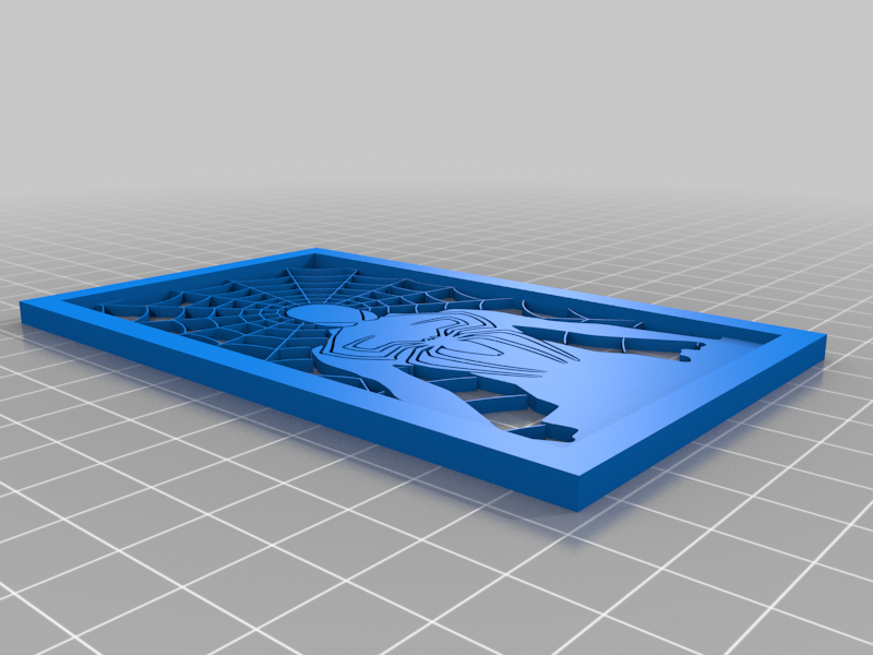 Free STL file Spider-Man 2D Wall Art 🎨・3D printing model to download・Cults