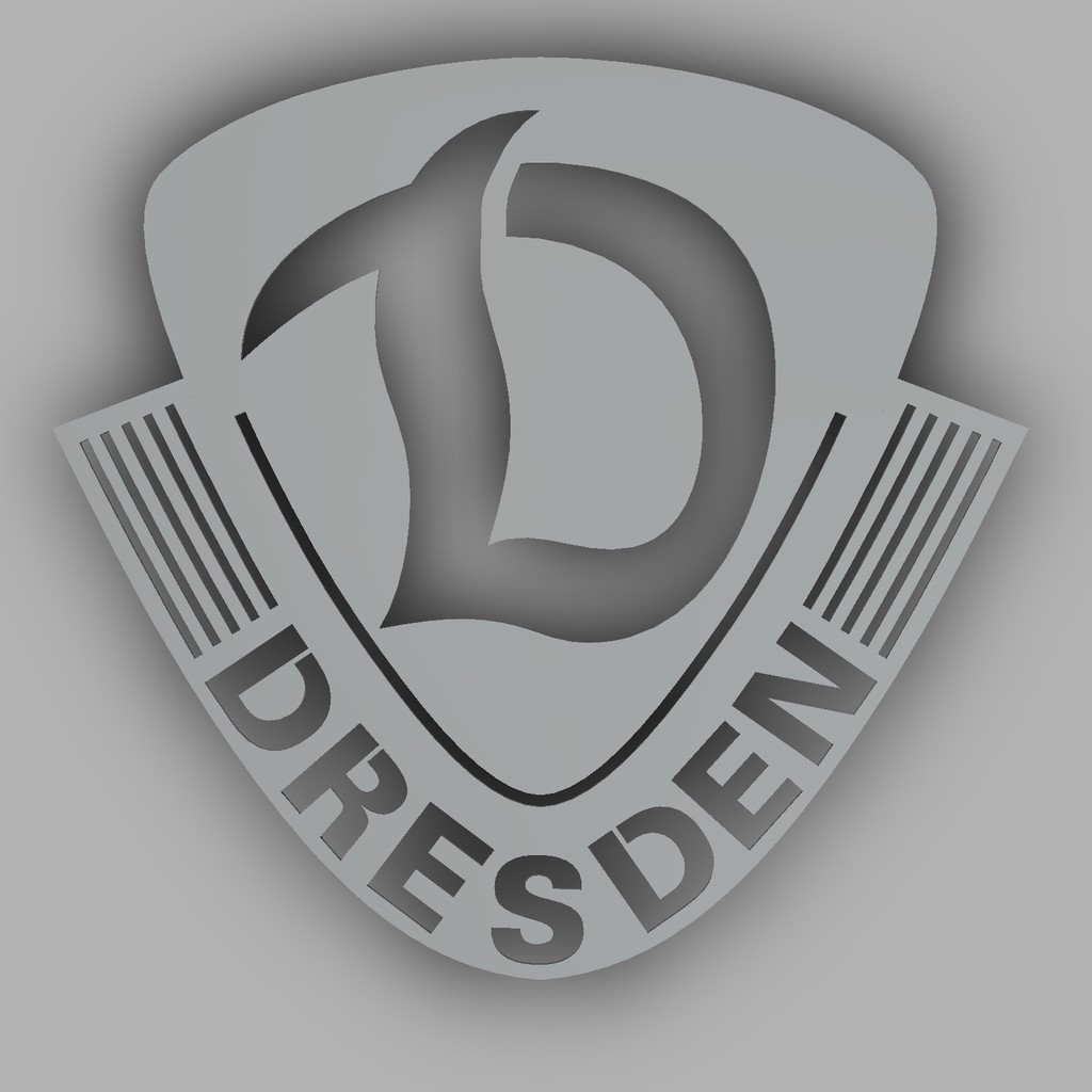 Free 3D file Dynamo Dresden 2d Wall Art/Stencil・3D print object to ...