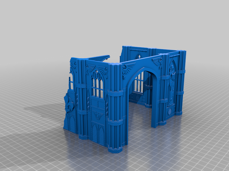 Free STL file Chalnath Buildings and Ruins 🎲・3D printing template to ...
