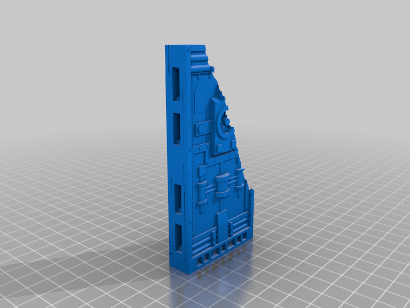 Free 3D file OpenLock Manufactorum Walls 🎲・3D print model to download・Cults